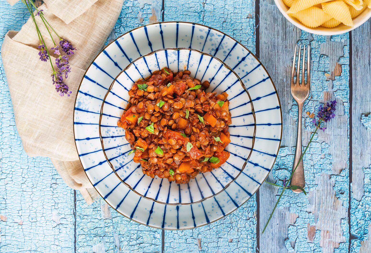Recipe: Hearty Lentil Mushroom Bolognese | The Well by Northwell