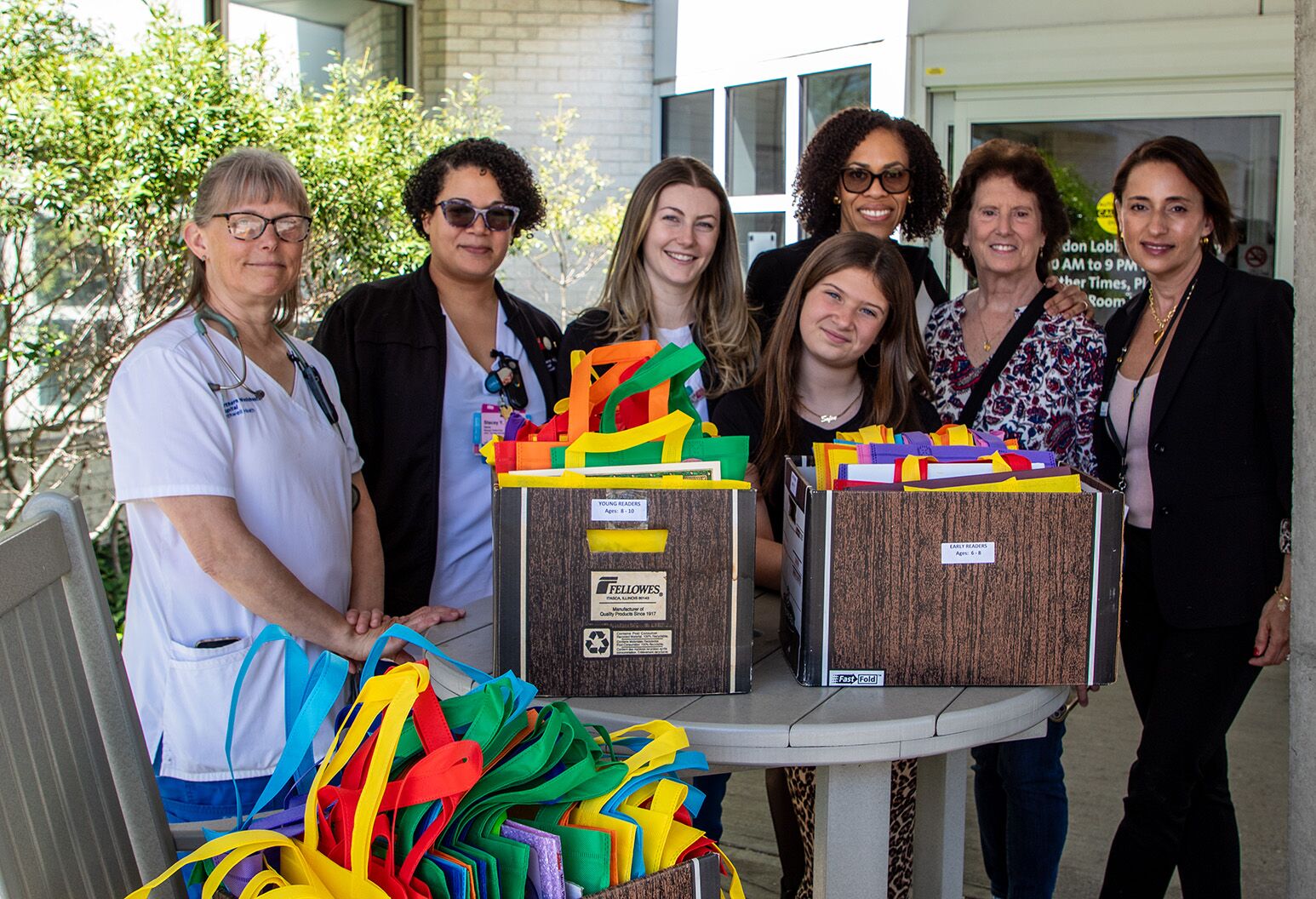 Book donations bring joy to pediatric patients at Northern Westchester ...
