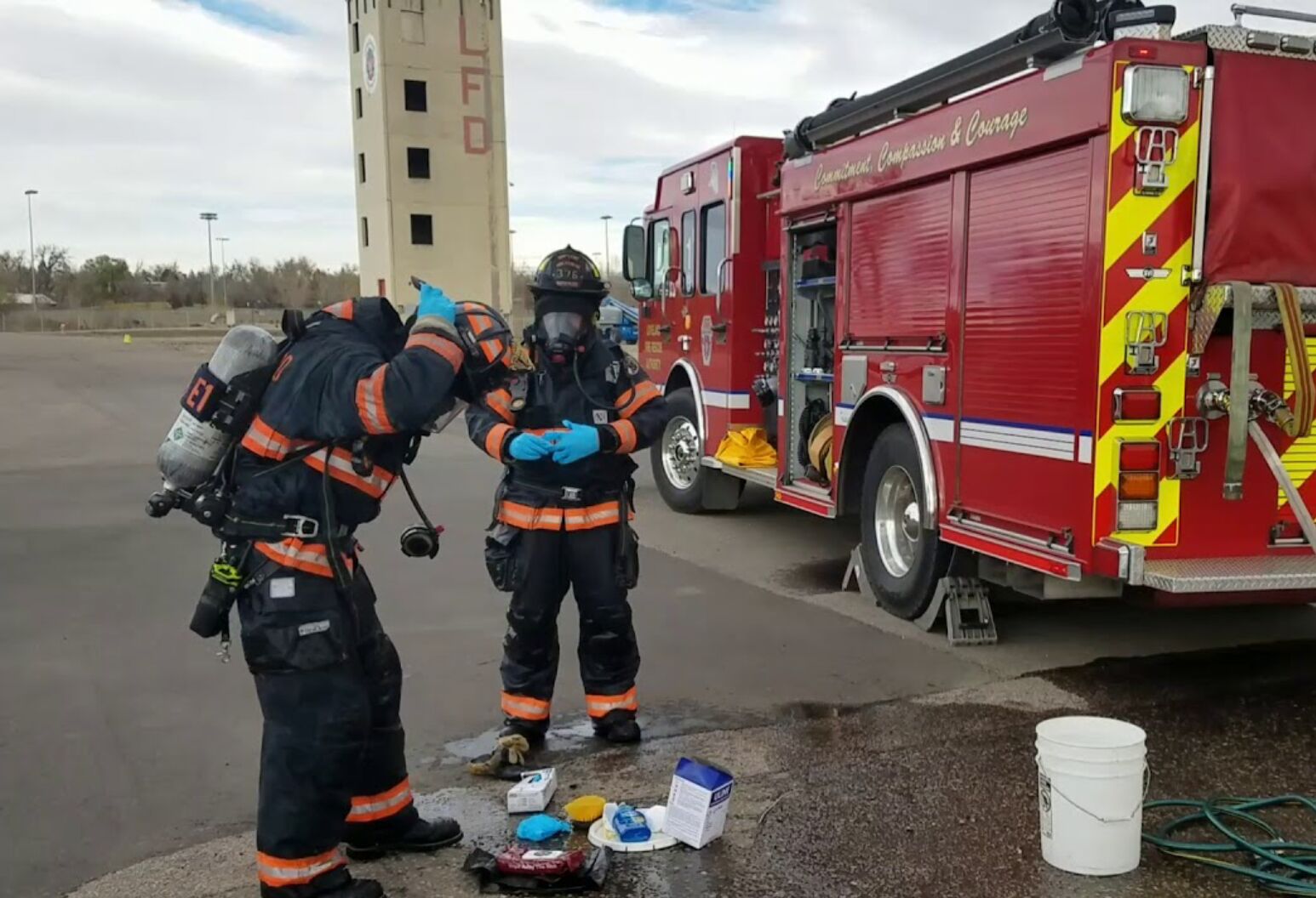 Field decontamination methods - FASNY Firefighter Cancer Study ...