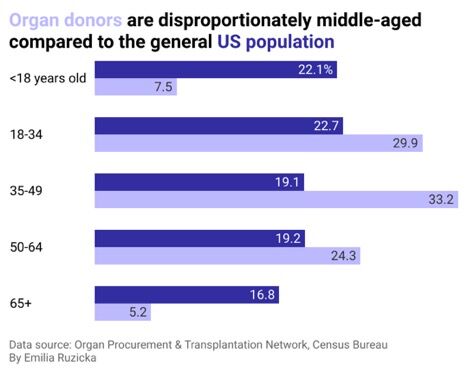 Who is most likely to donate organs in the US? | Northwell Health