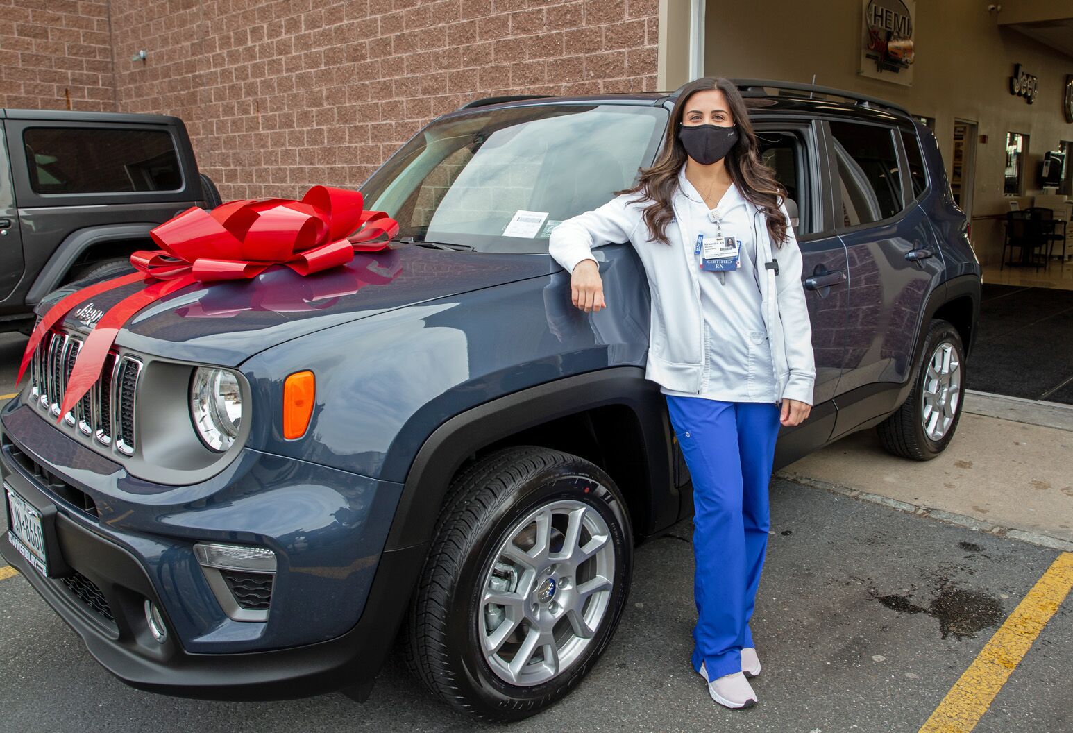 LIJ nurse wins Jeep Renegade for her generosity | Northwell Health