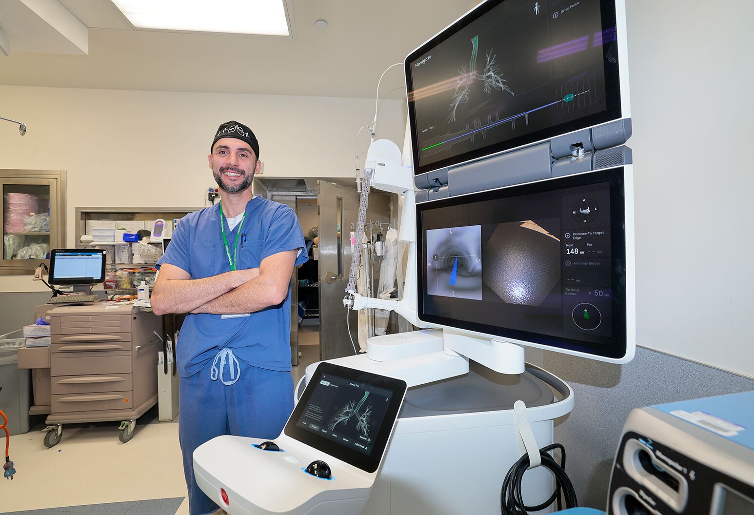 Ion lung cancer screening robot comes to Huntington Hospital ...